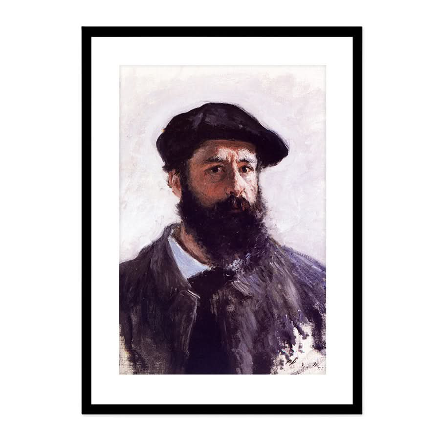 Self Portrait by Claude Monet