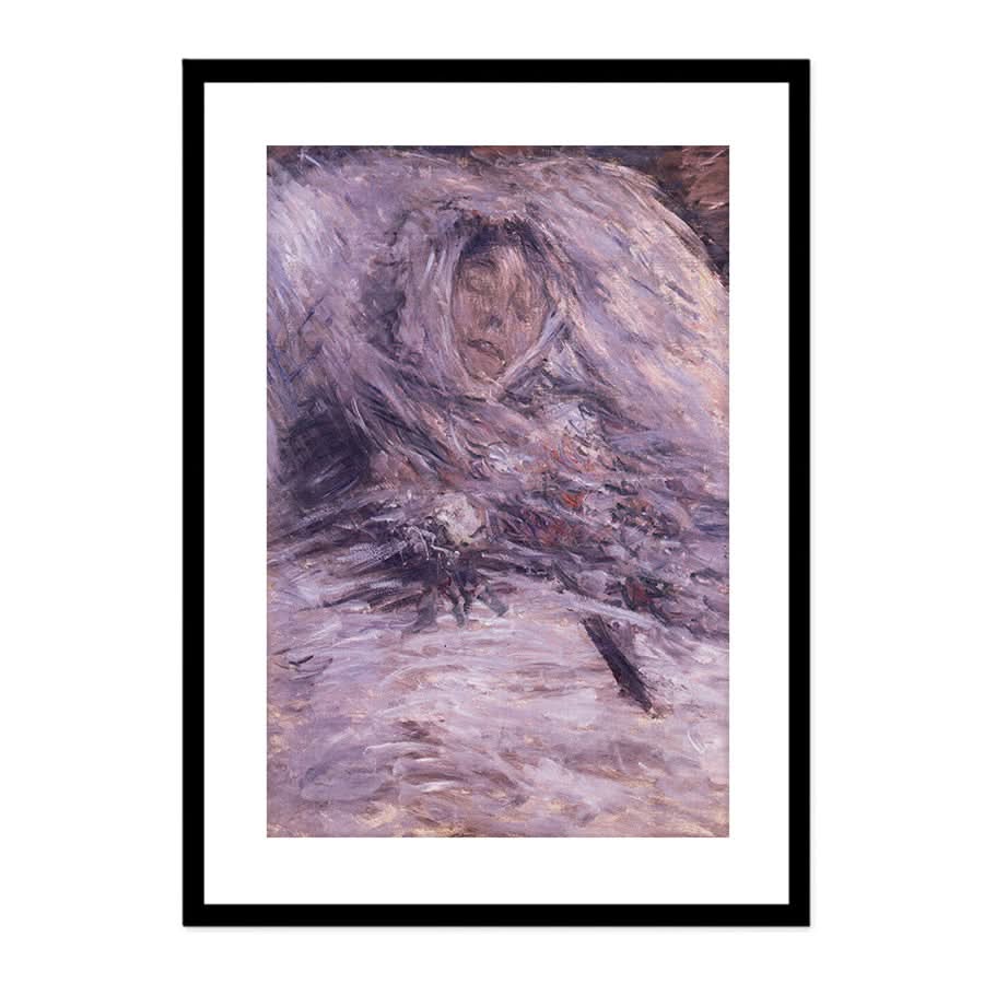 Camille Monet on her Deathbed by Claude Monet