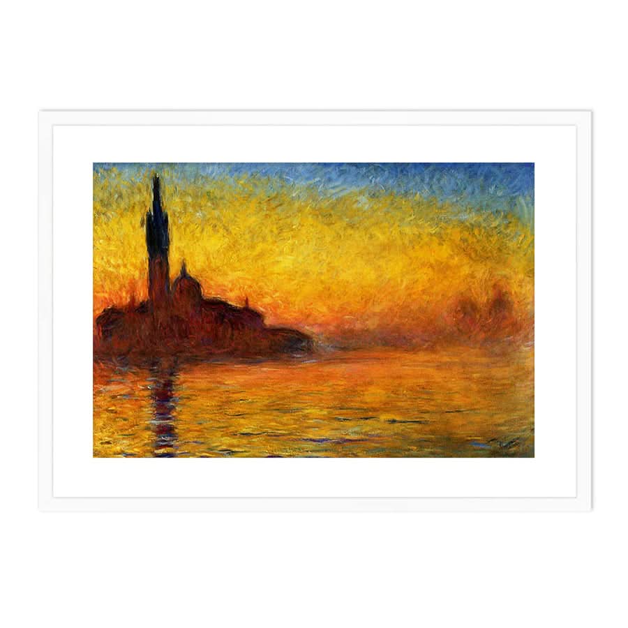Twilight, Venice by Claude Monet