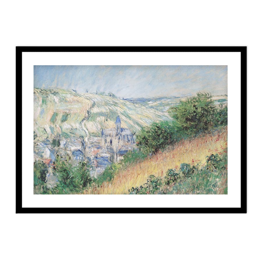 View of Vétheuil by Claude Monet