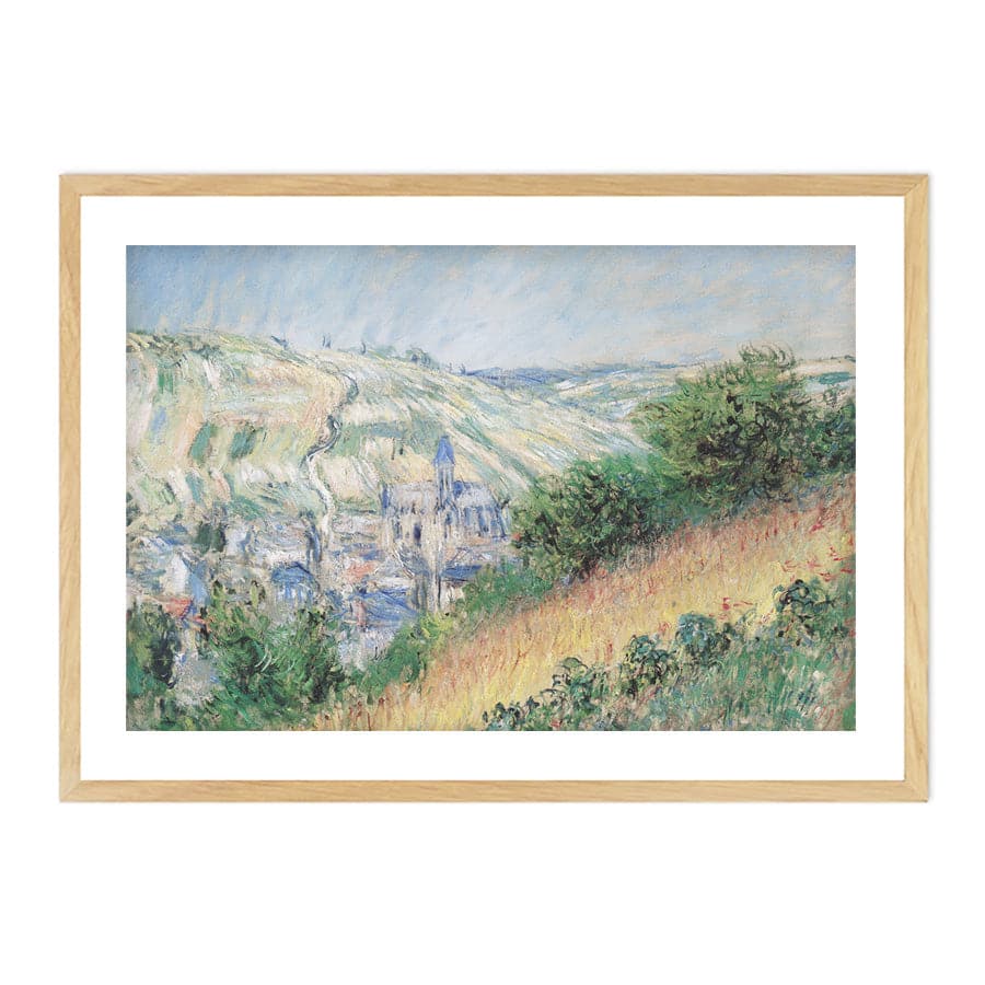 View of Vétheuil by Claude Monet